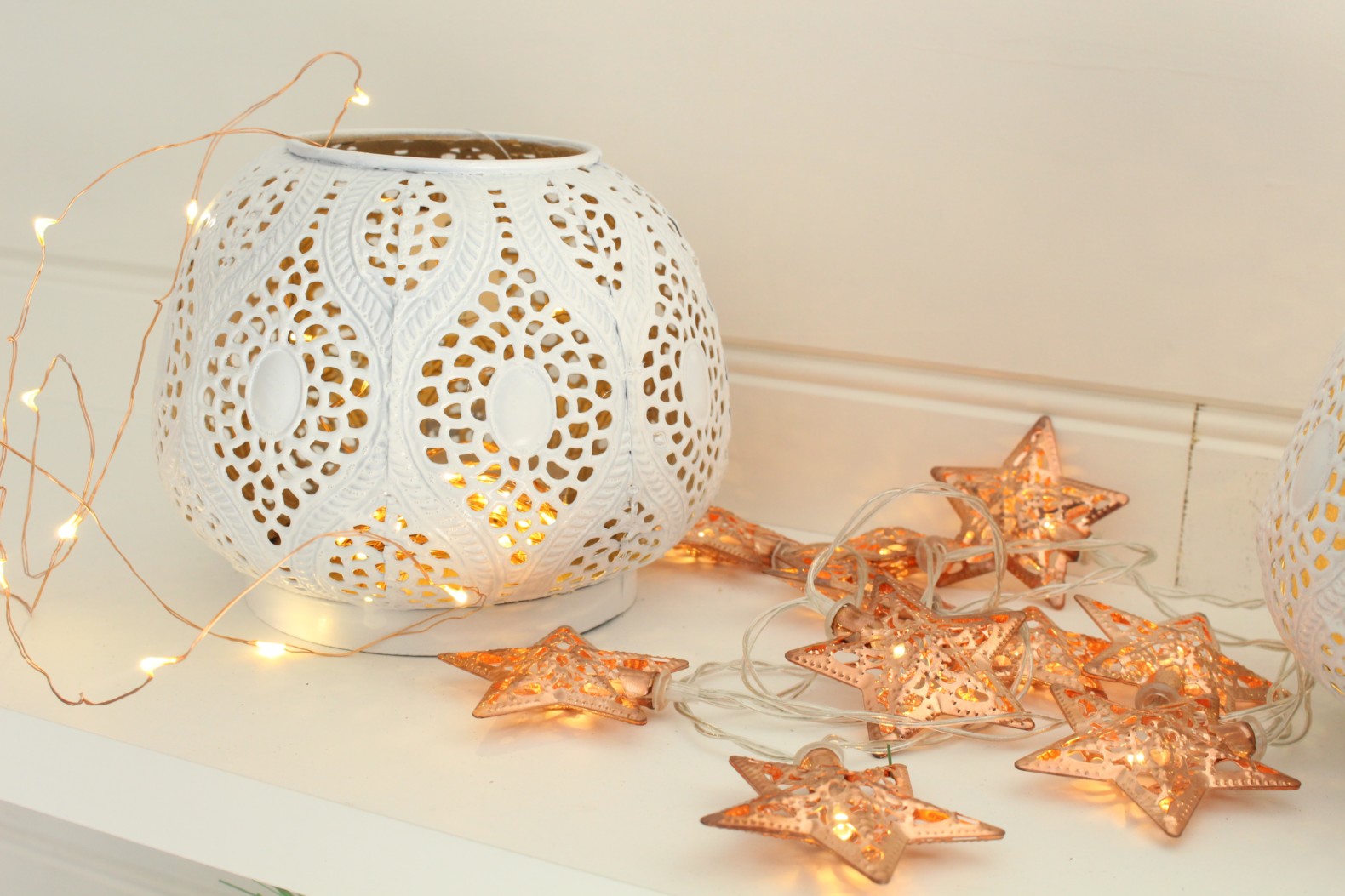 Red Star Fairy Lights - The Fairy Light Shop
